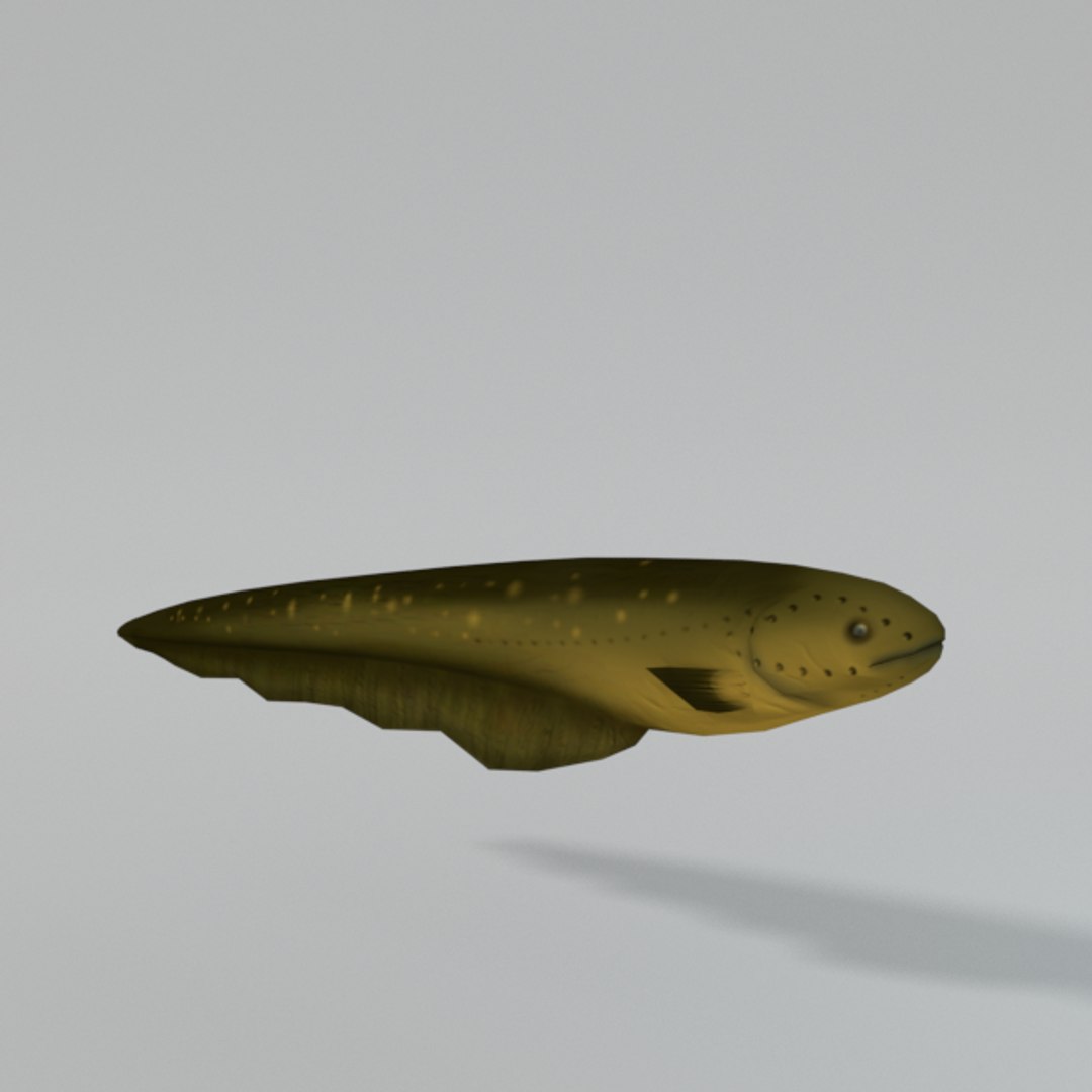 3D Electric Eel - TurboSquid 1316770