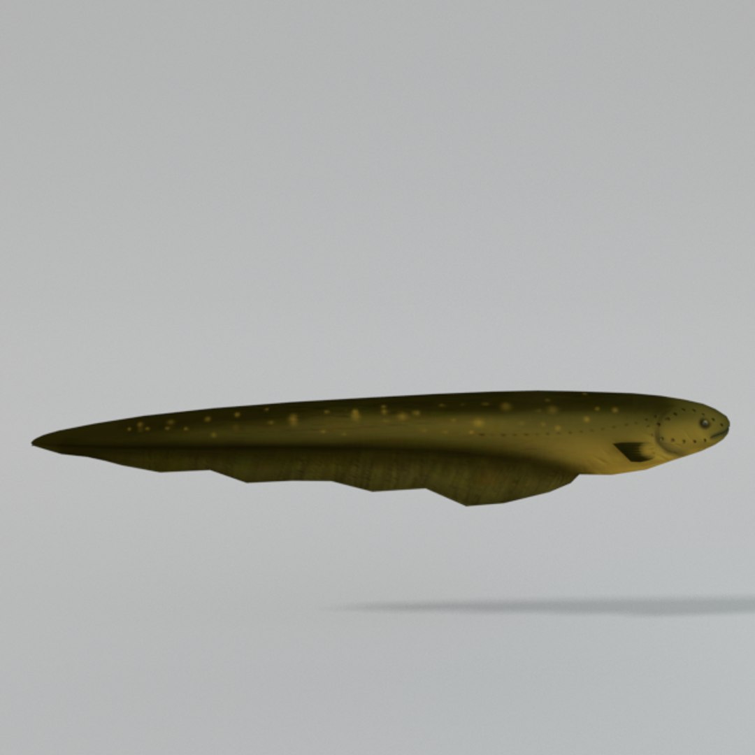 3D Electric Eel - TurboSquid 1316770