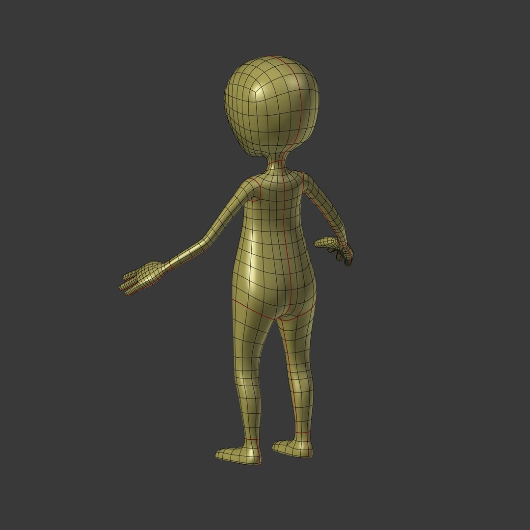 3D Alien Cartoon Model - TurboSquid 1589802