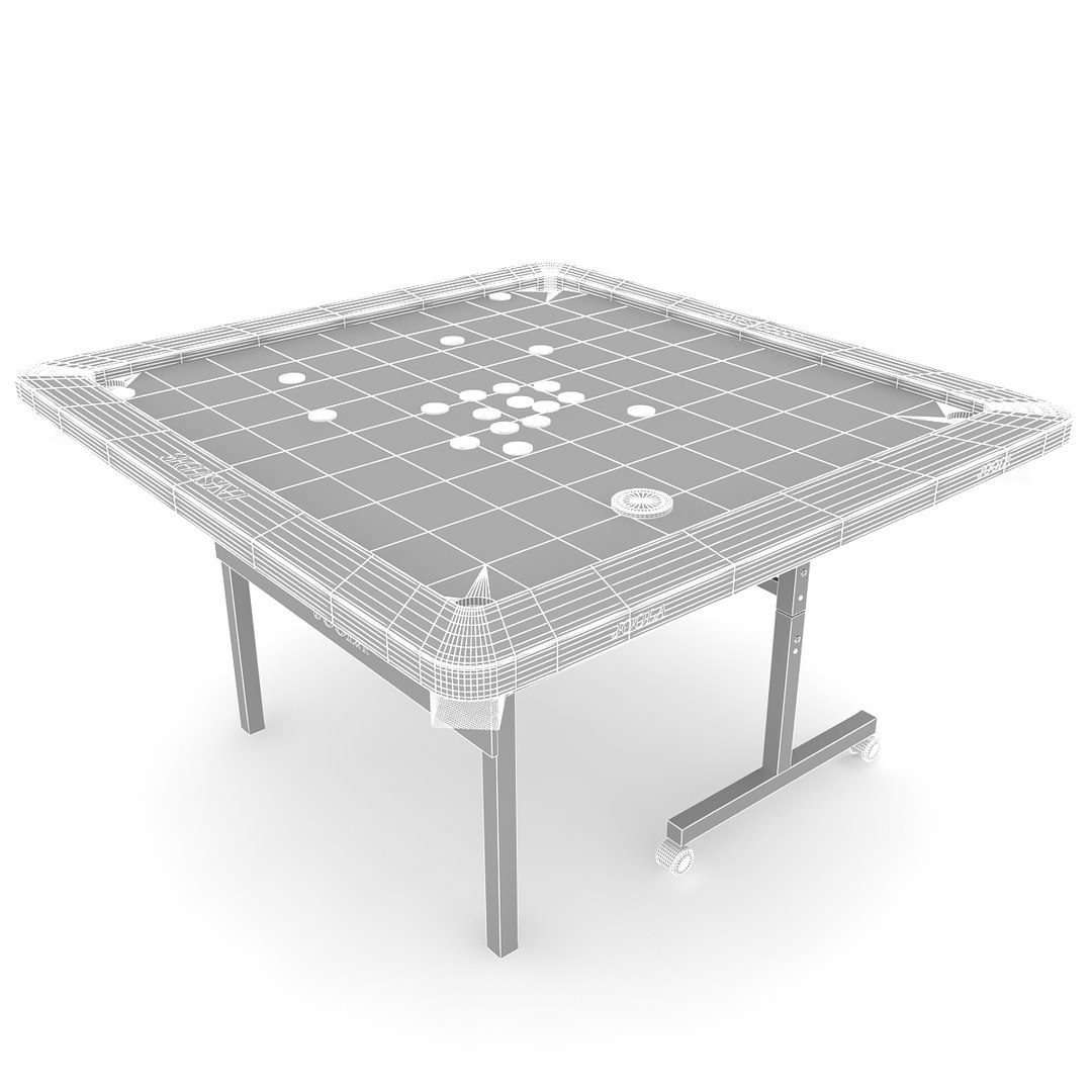 3d Model Of Carrom Board