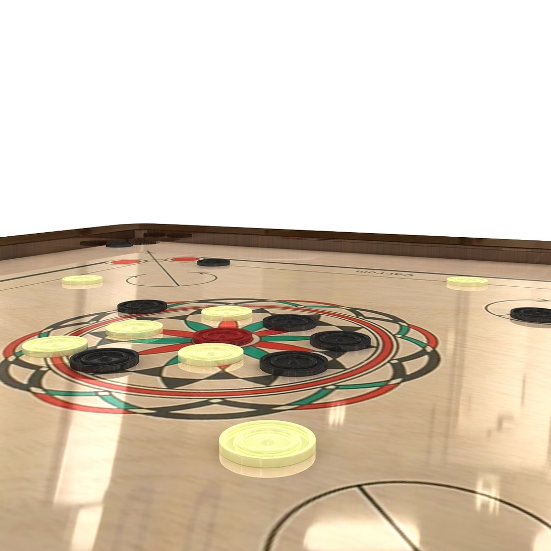 3d Model Of Carrom Board