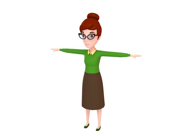 Teacher 3D Models for Download | TurboSquid