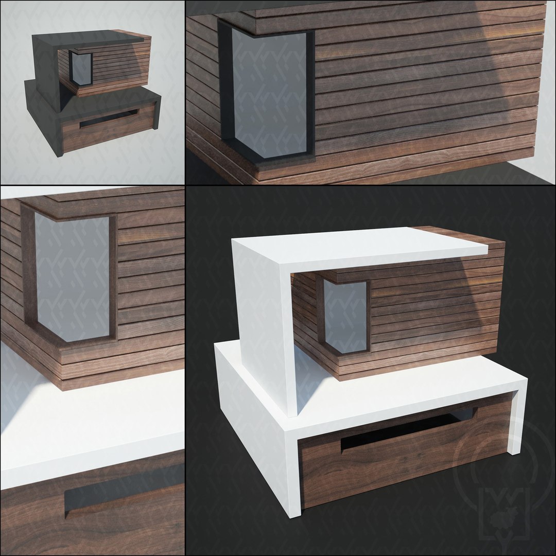 3D model modern architecture house cats - TurboSquid 1349134