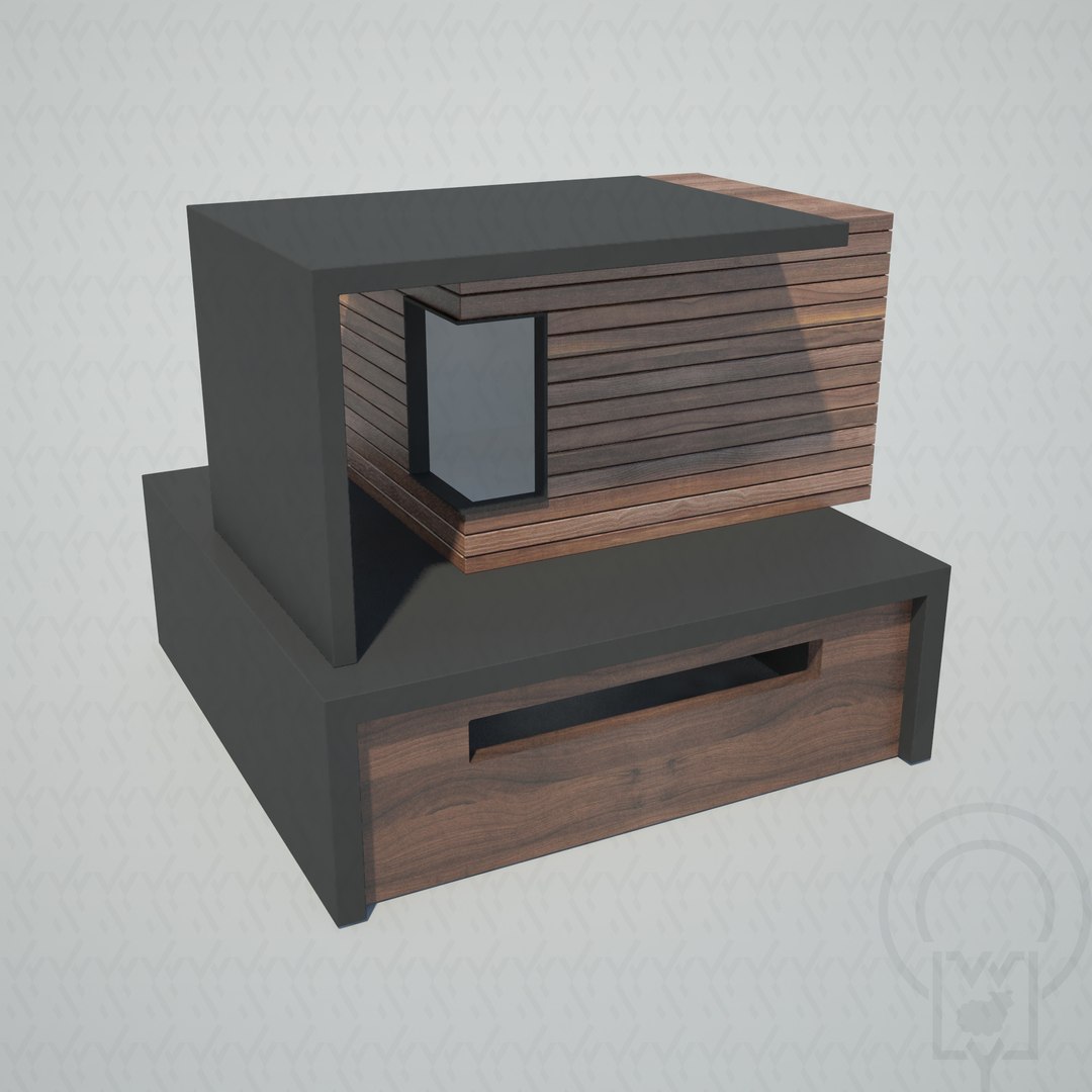 3D model modern architecture house cats - TurboSquid 1349134