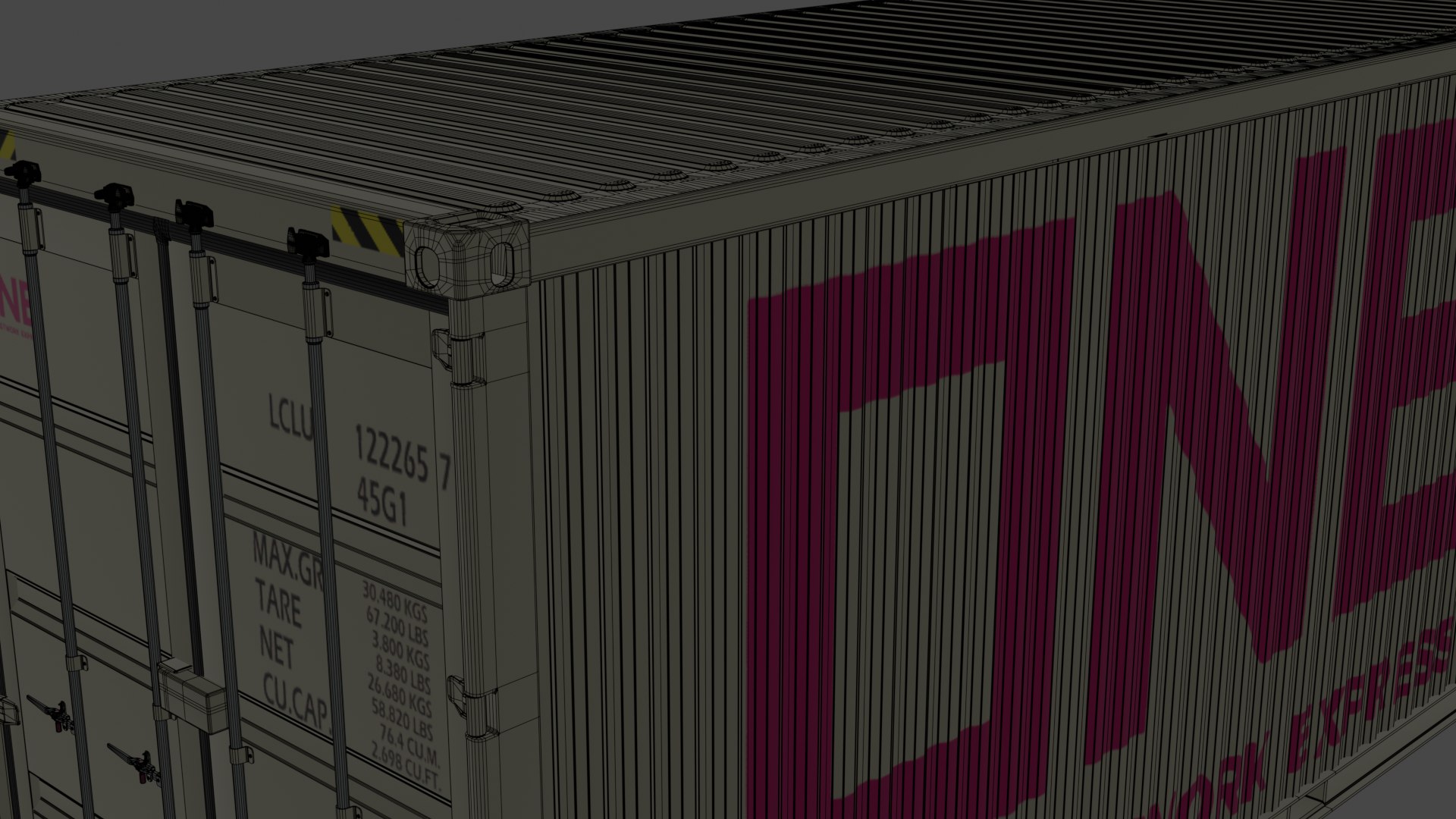 3D 20 Containers 20HC 40HC Model - TurboSquid 1869306