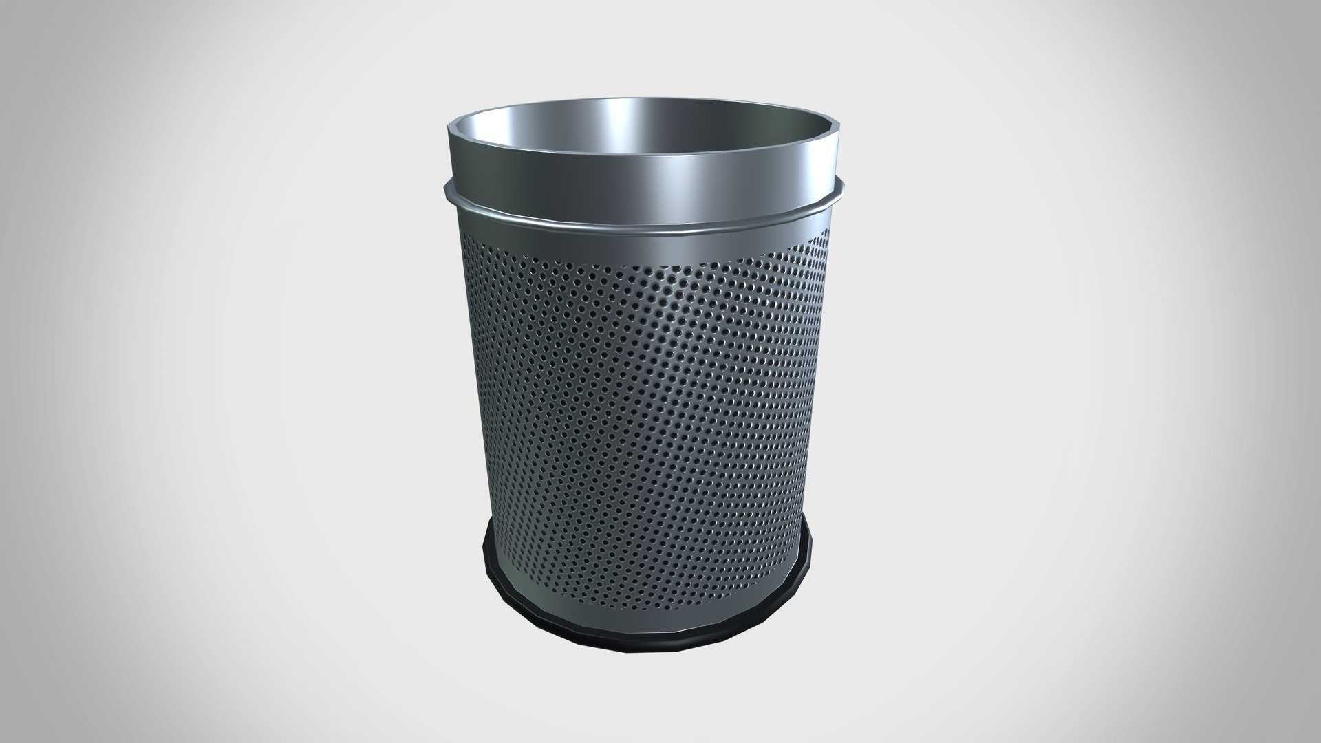 Office Dustbin 3D Model - TurboSquid 2270289