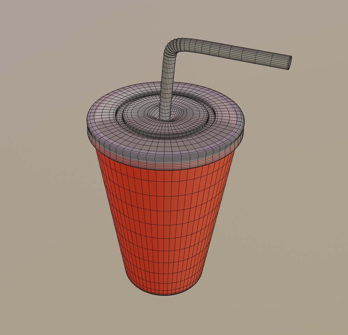 Red Drink Cup 3D Model - TurboSquid 1483014