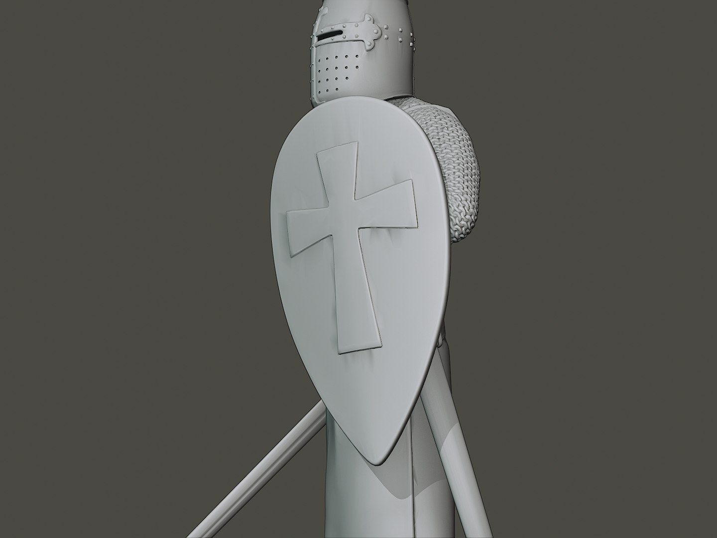 Knight Templar Stand2 T1 3D - TurboSquid 1471313
