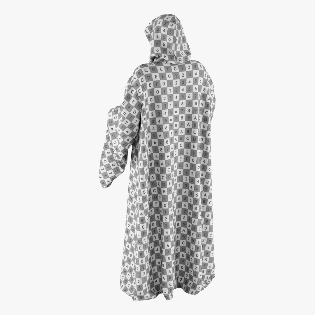 3D Cloak Male Model - TurboSquid 1790622