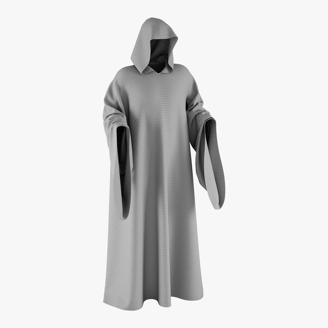 3D Cloak Male Model - TurboSquid 1790622