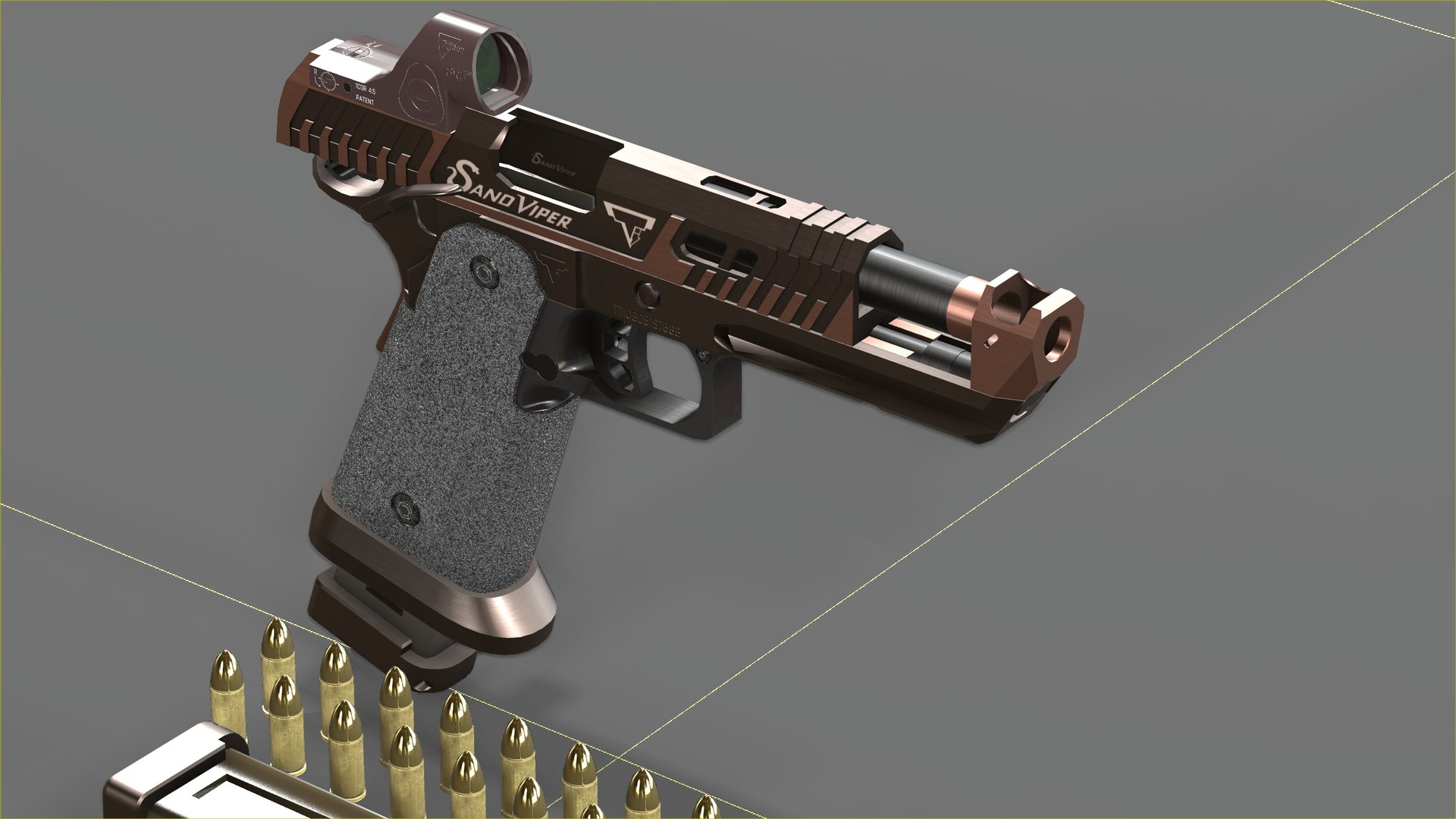 TTI - Taran Tactical Innovations - Sand Viper 3D Model - TurboSquid 2147971