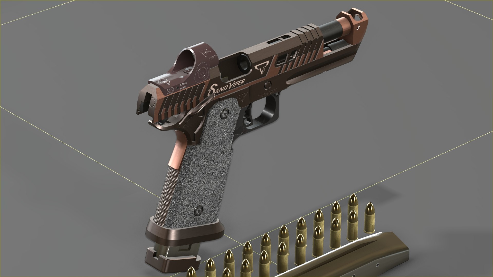 TTI - Taran Tactical Innovations - Sand Viper 3D Model - TurboSquid 2147971