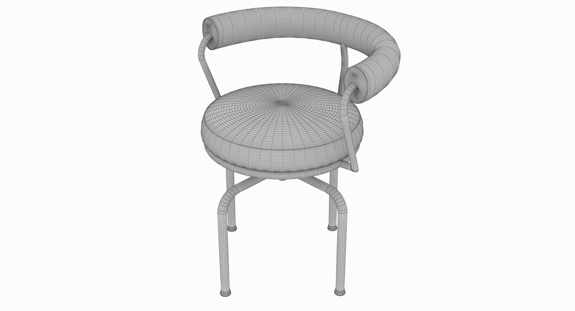 3D Sling Snowy Office Chair Model - TurboSquid 2190205