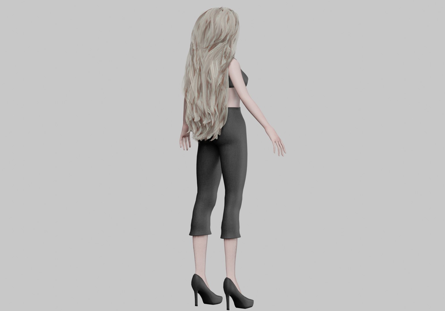 Basic Beautiful Girl V38162 3D Model - TurboSquid 2272334