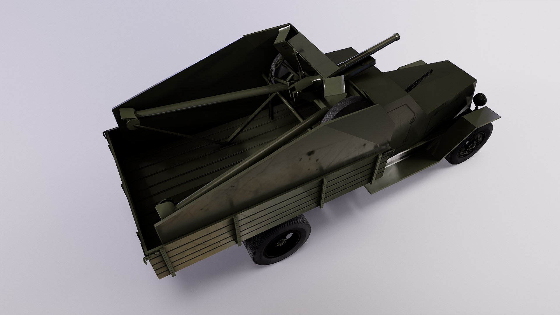 3D ZIS 5 - TurboSquid 1764285