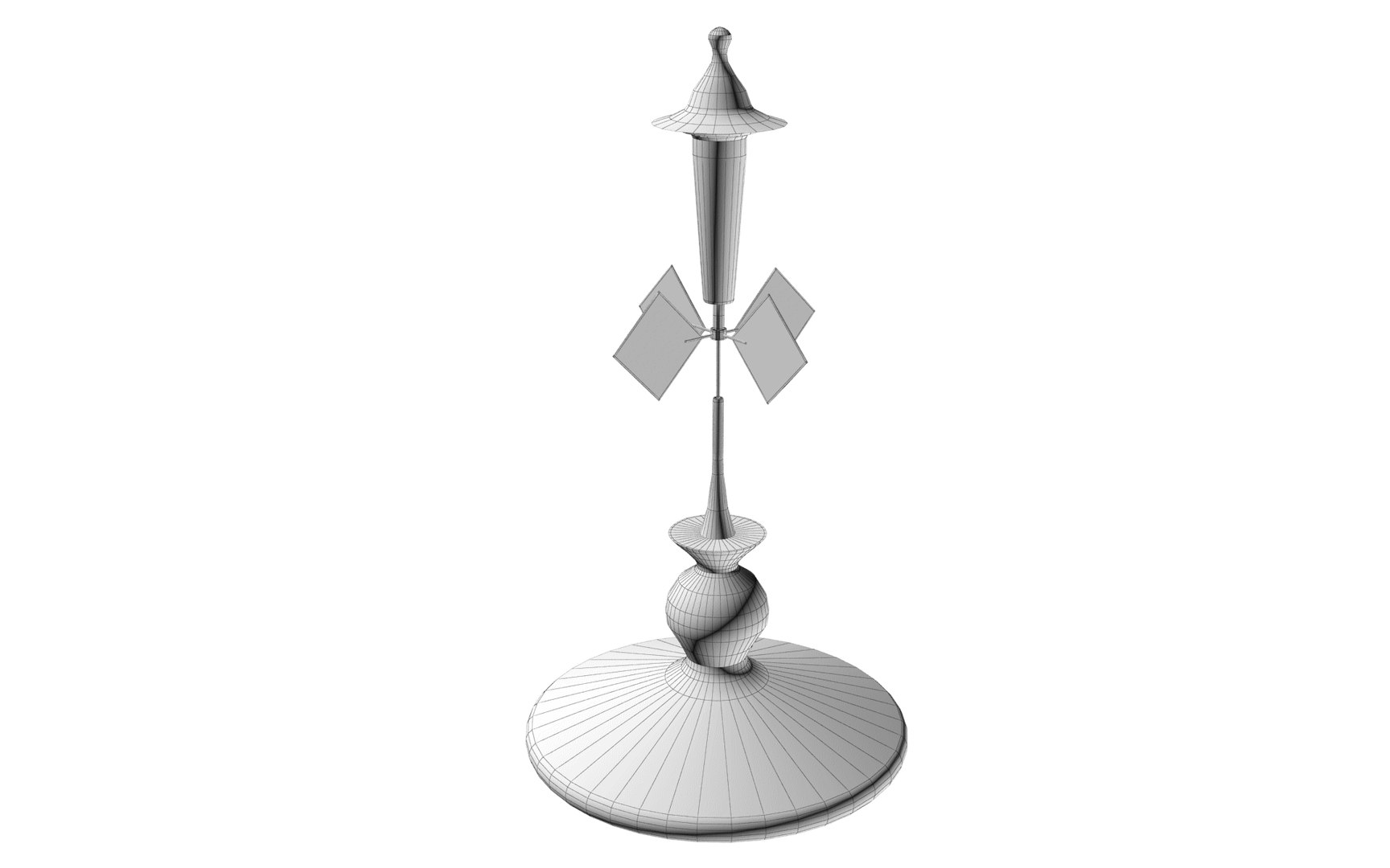 Radiometer Crookes 3D Model - TurboSquid 1214852