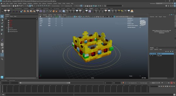 modelo 3d corona minecraft - TurboSquid 1925472