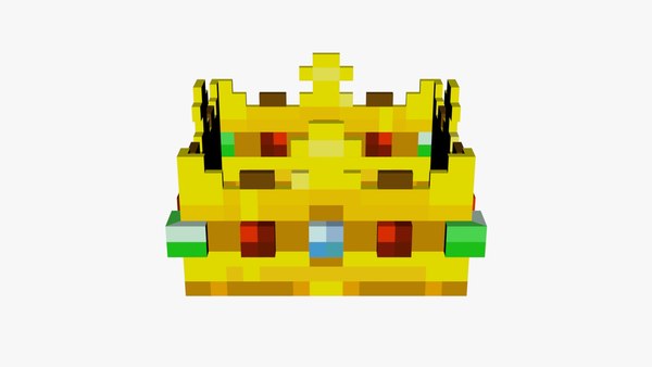 modelo 3d corona minecraft - TurboSquid 1925472