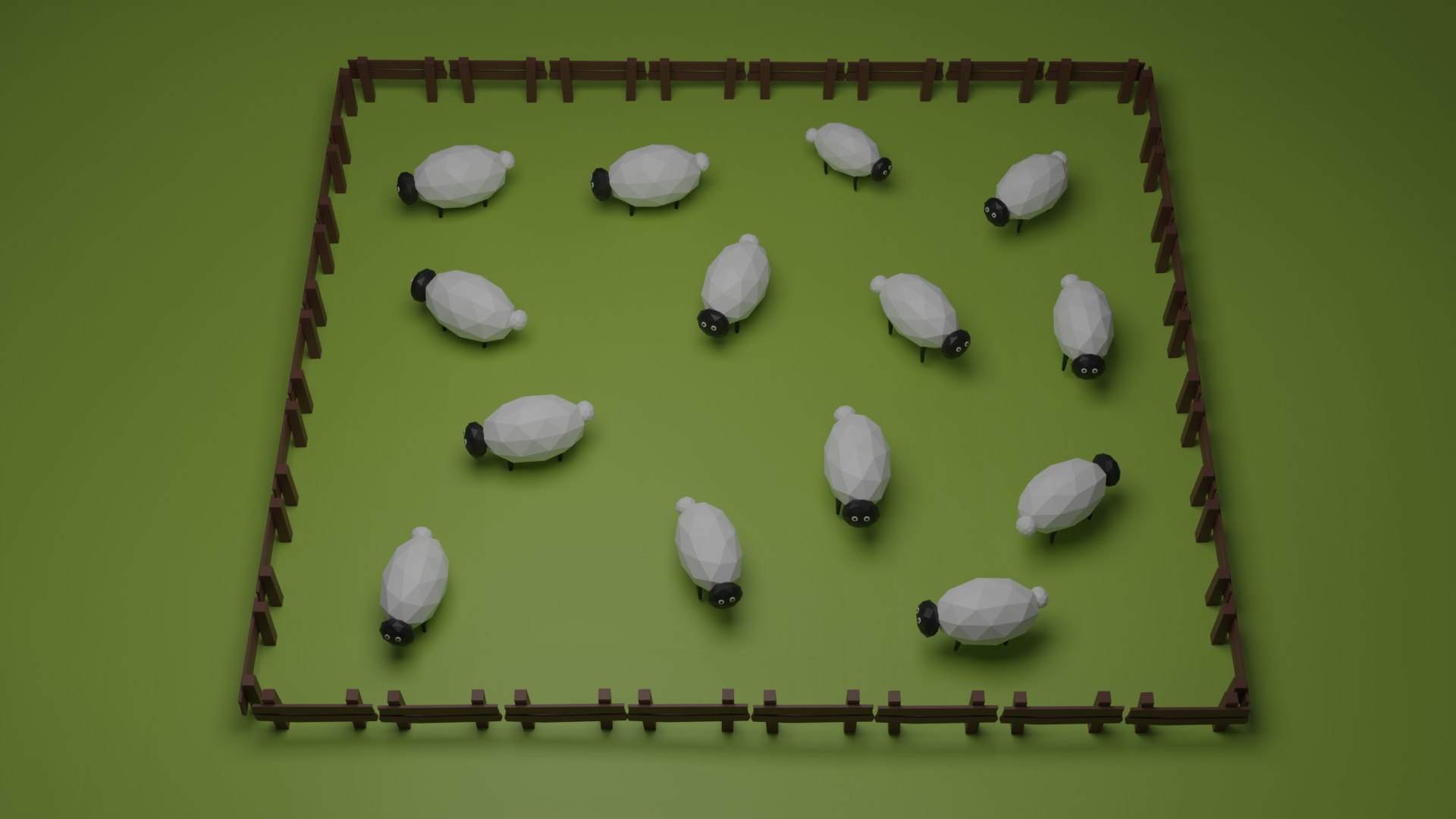 3D model Low Polly Sheep - TurboSquid 2182180