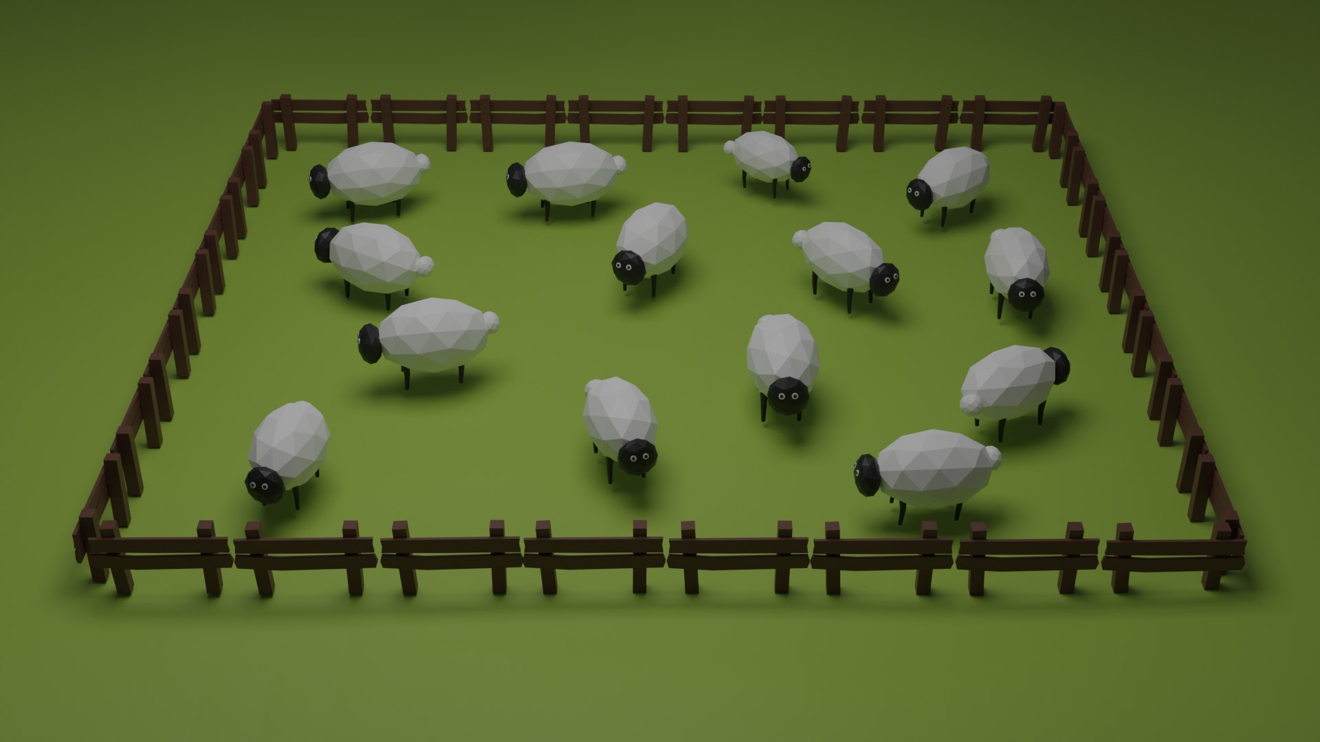 3D model Low Polly Sheep - TurboSquid 2182180