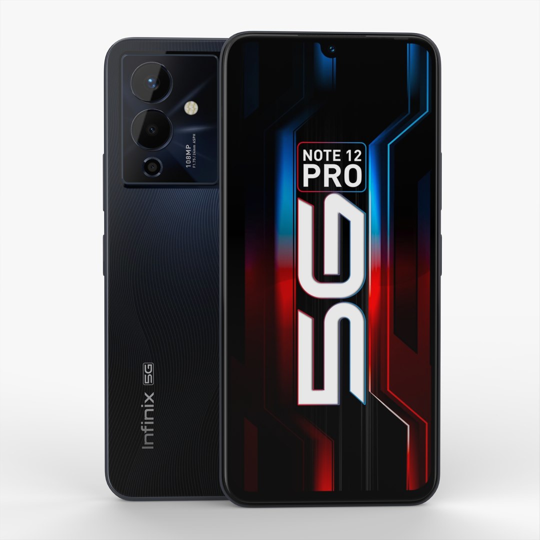 Infinix Note 12 5G 3D Model - TurboSquid 2212411