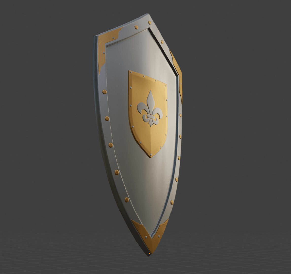 Free Medieval Shield 3D Model - TurboSquid 1502031