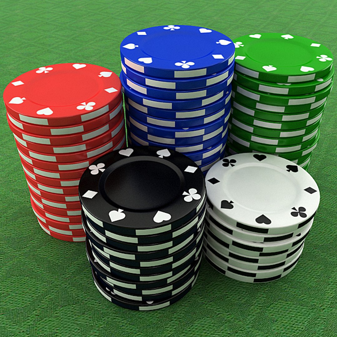 3D model poker chip - TurboSquid 1300732