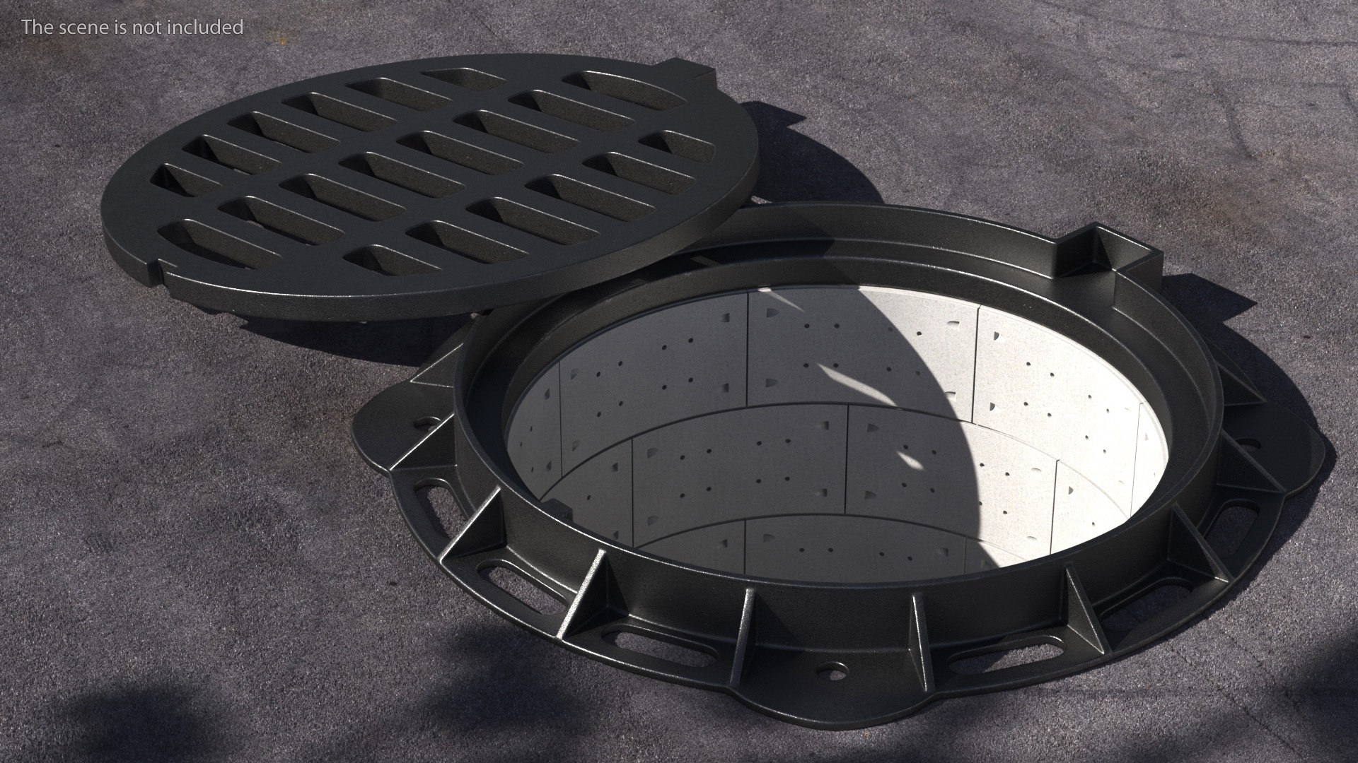Sewer Manholes Collection 3D - TurboSquid 1966185