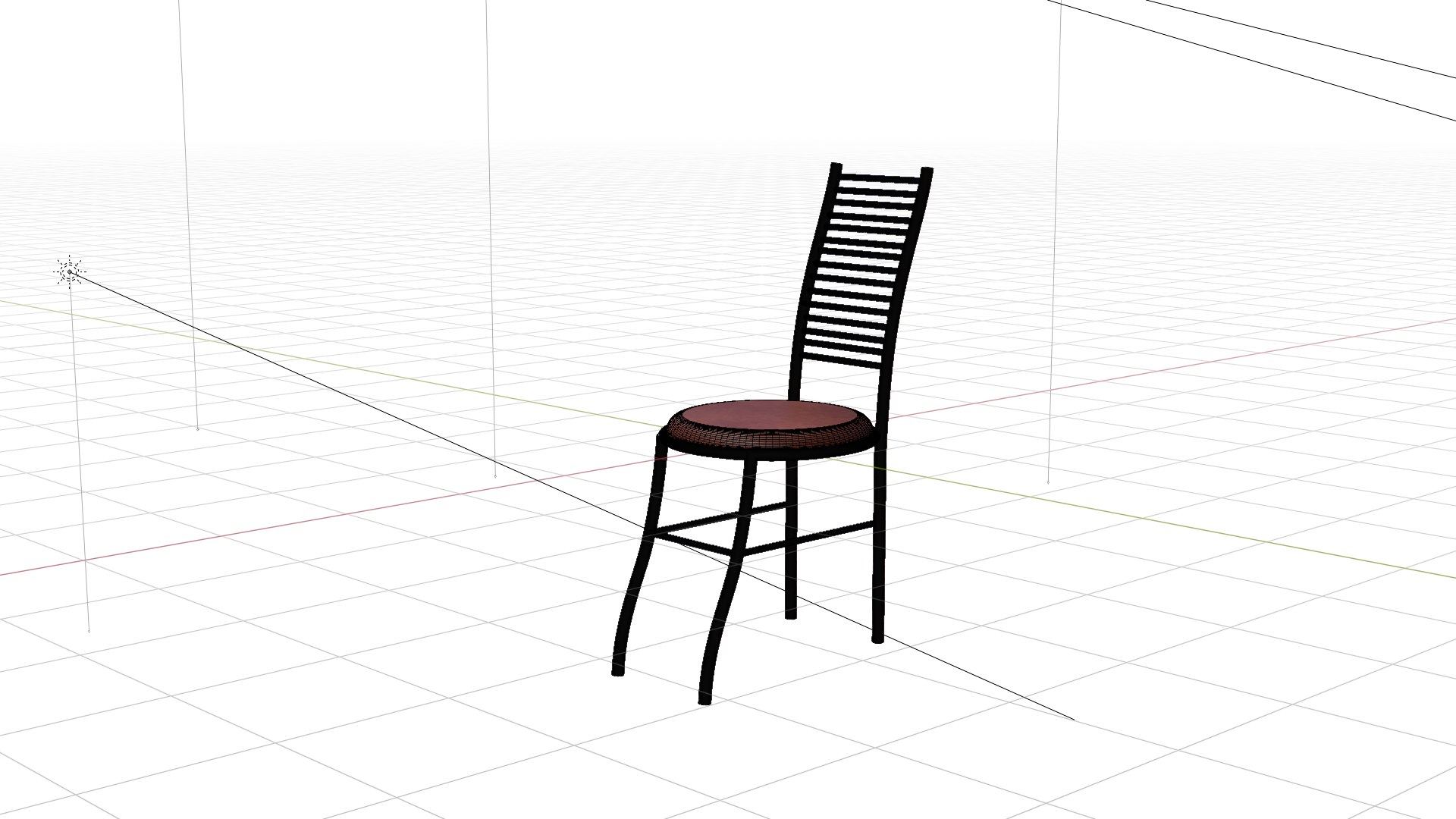 3D Model Blender Chair 3d Model - TurboSquid 2197964