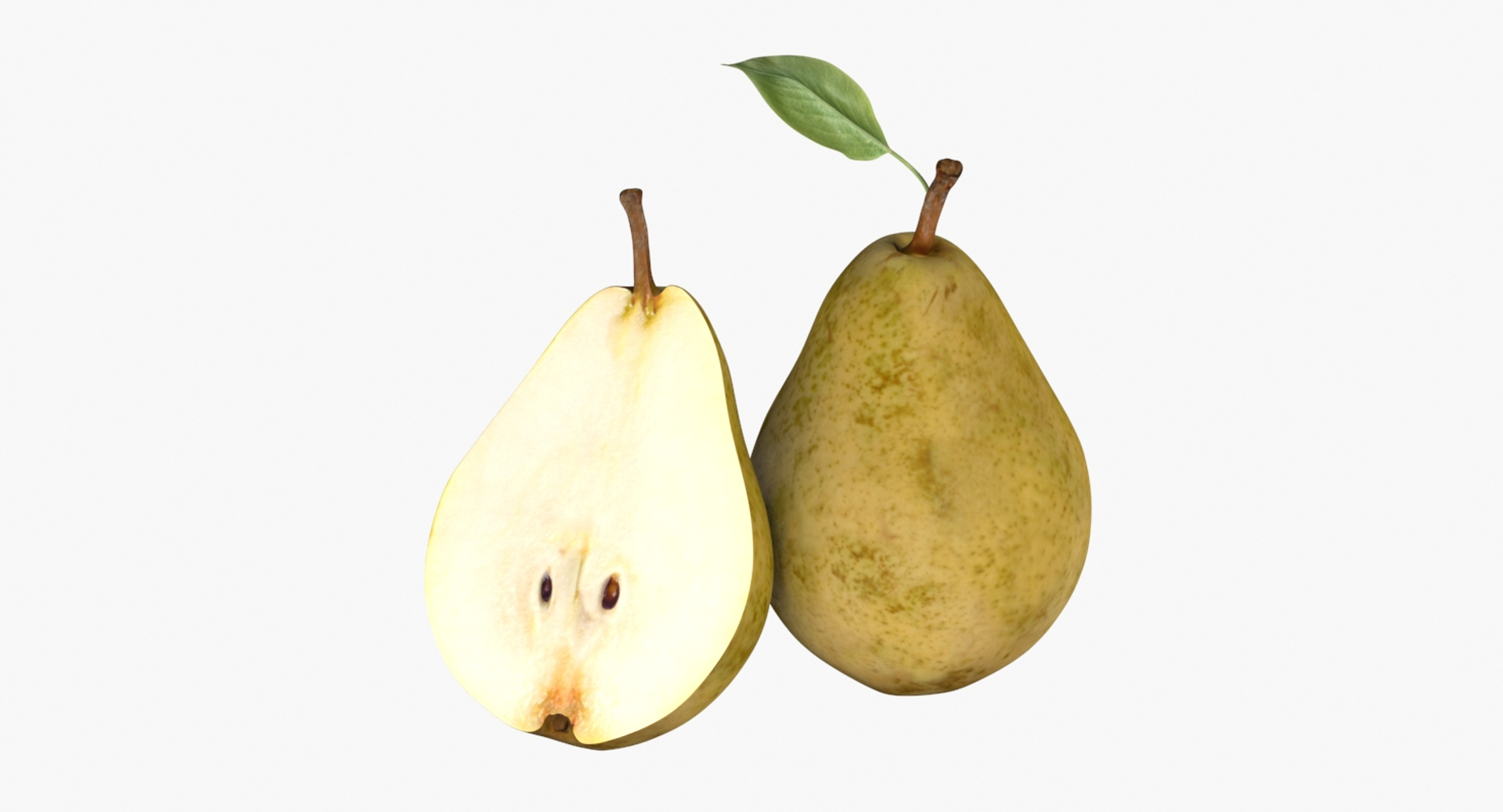 Realistic pear fruit model - TurboSquid 1383247