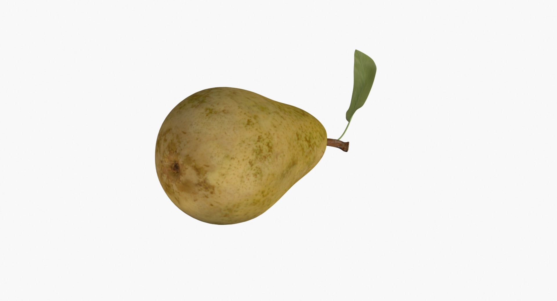 Realistic pear fruit model - TurboSquid 1383247