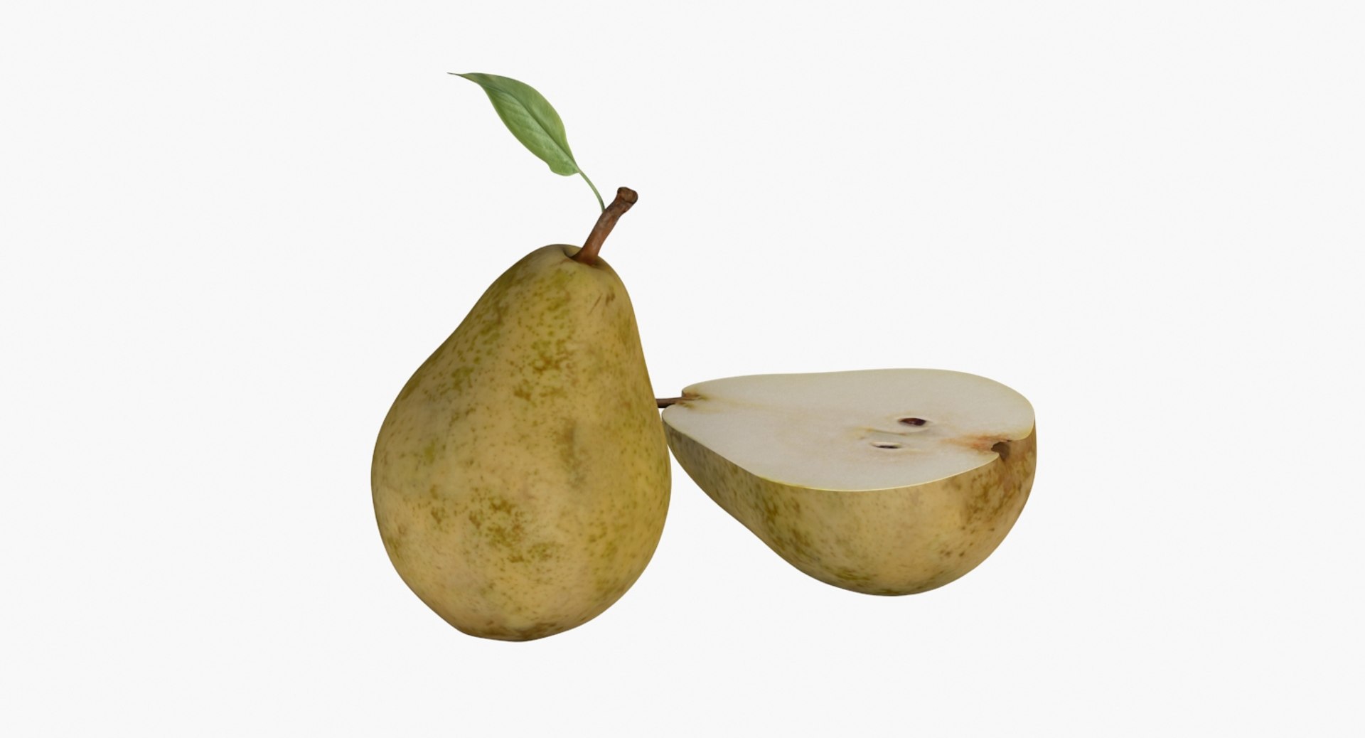 Realistic pear fruit model - TurboSquid 1383247