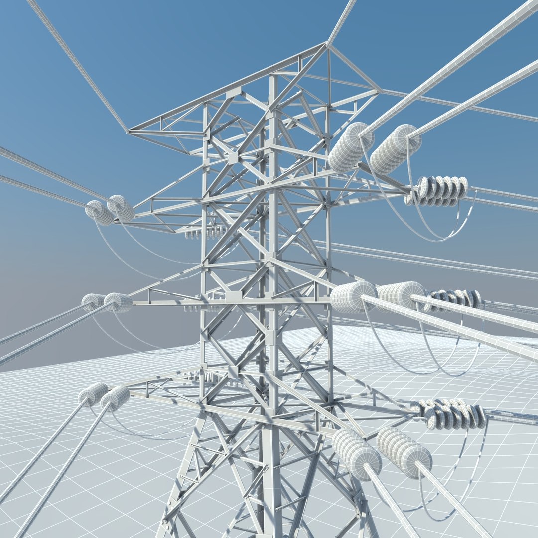 3D pylon model | 1144363 | TurboSquid