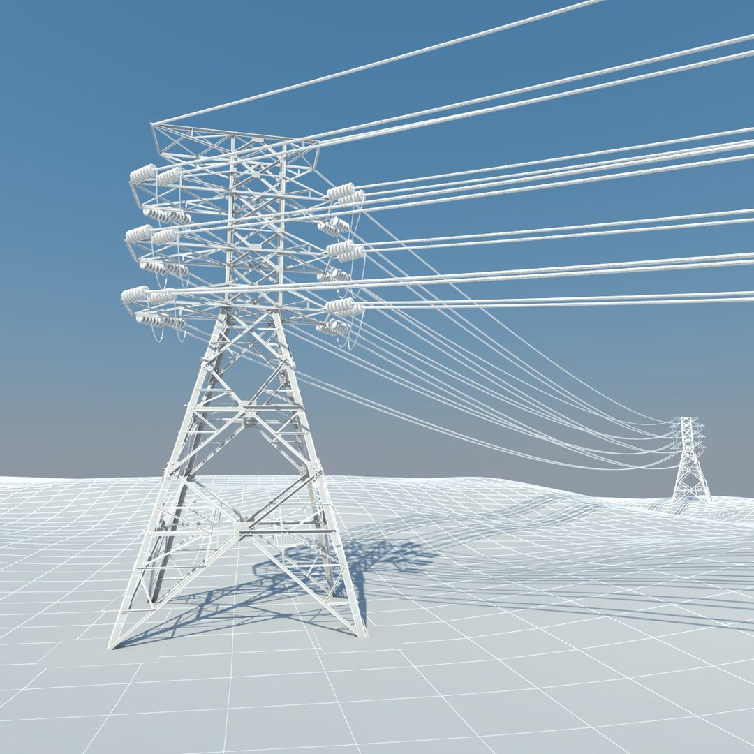 3D pylon model | 1144363 | TurboSquid