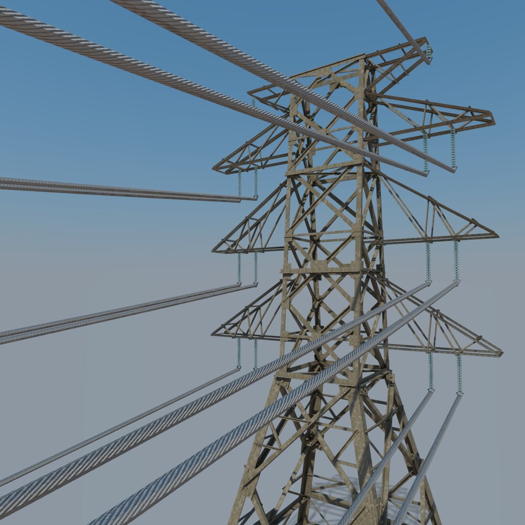 3D pylon model | 1144363 | TurboSquid