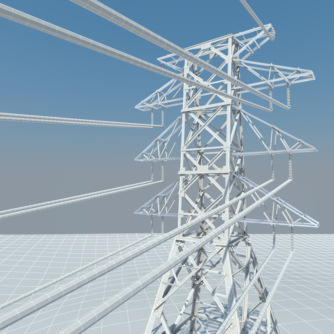3D pylon model | 1144363 | TurboSquid