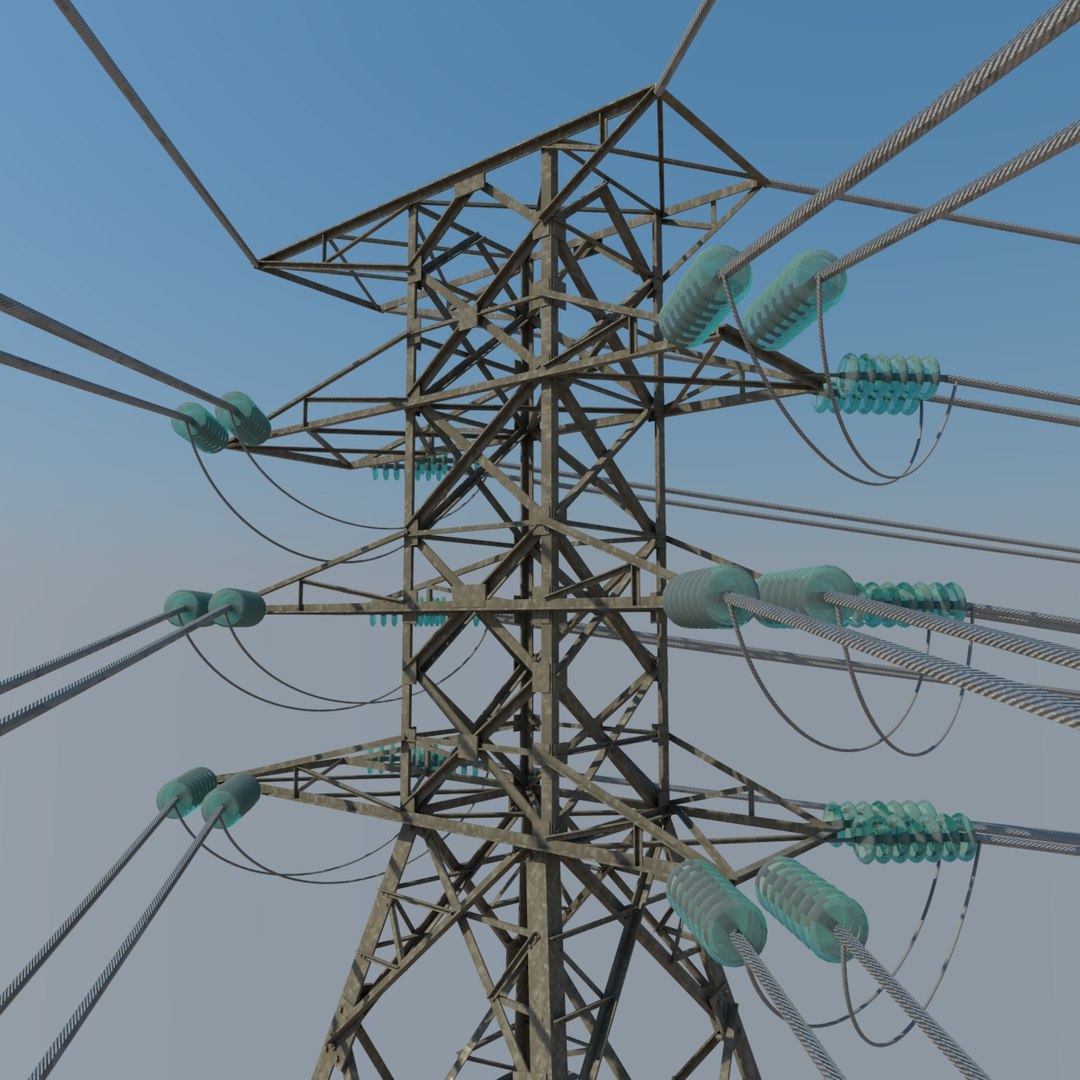 3D pylon model | 1144363 | TurboSquid