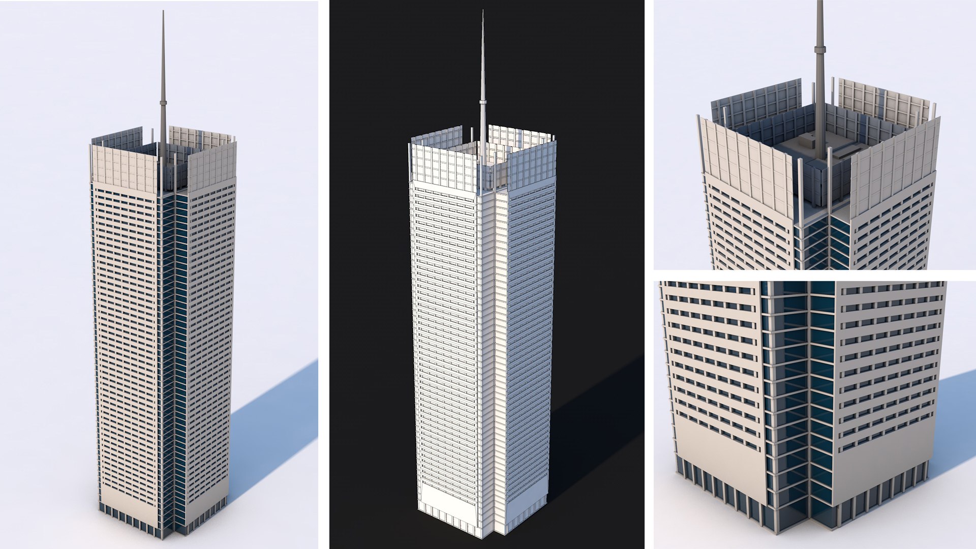 30 NYC Skyscrapers Buildings 3D Model - TurboSquid 2219207