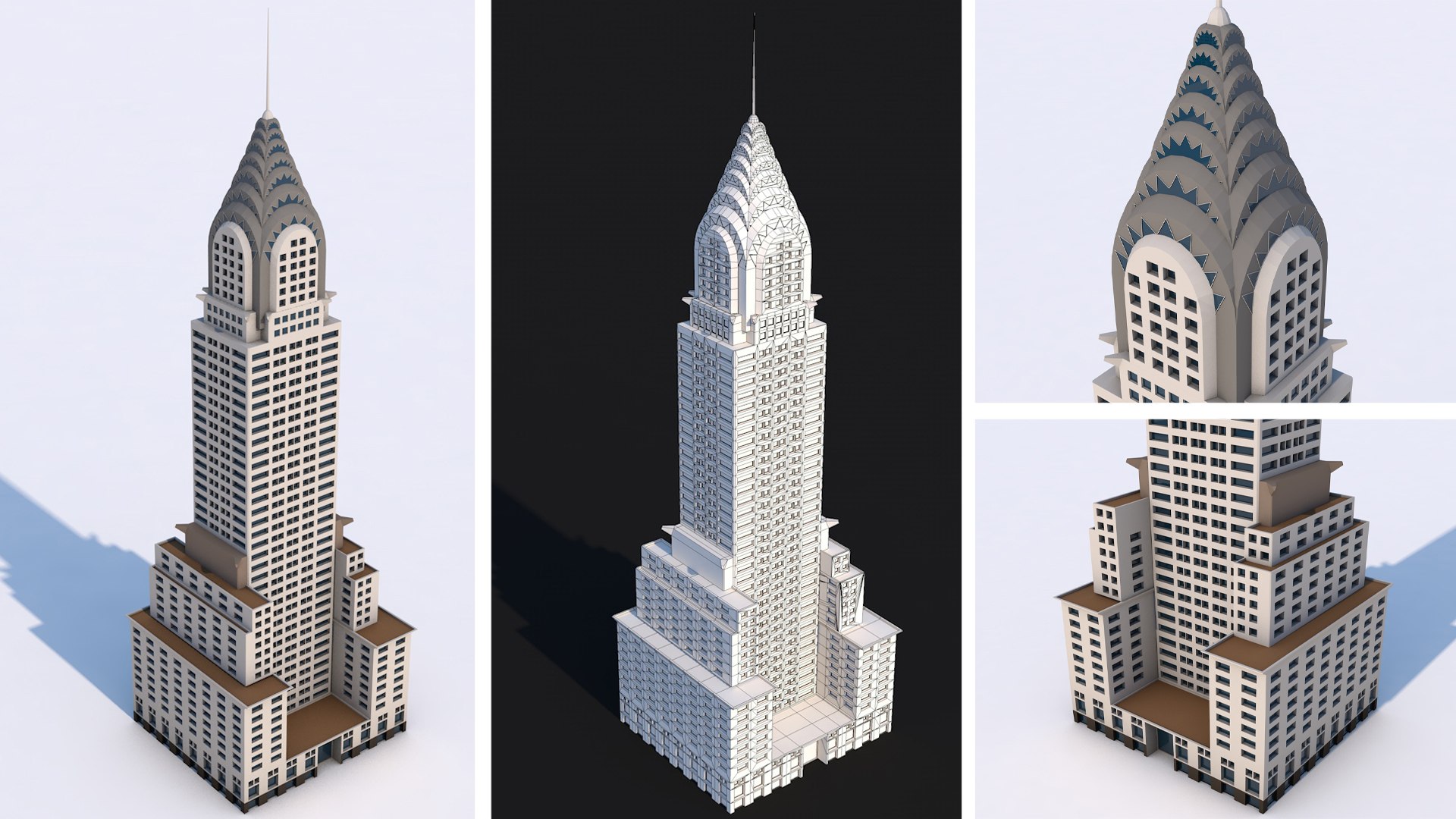 30 NYC Skyscrapers Buildings 3D Model - TurboSquid 2219207