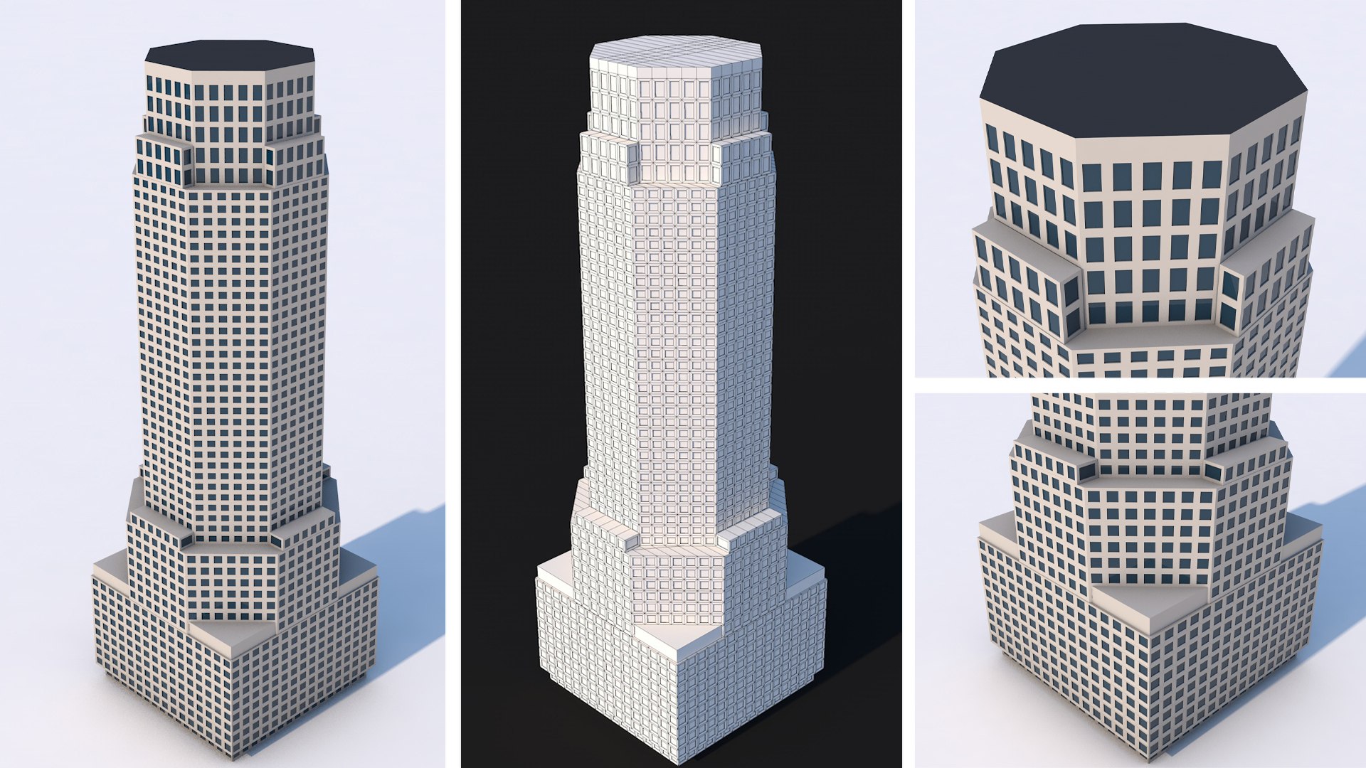 30 NYC Skyscrapers Buildings 3D Model - TurboSquid 2219207