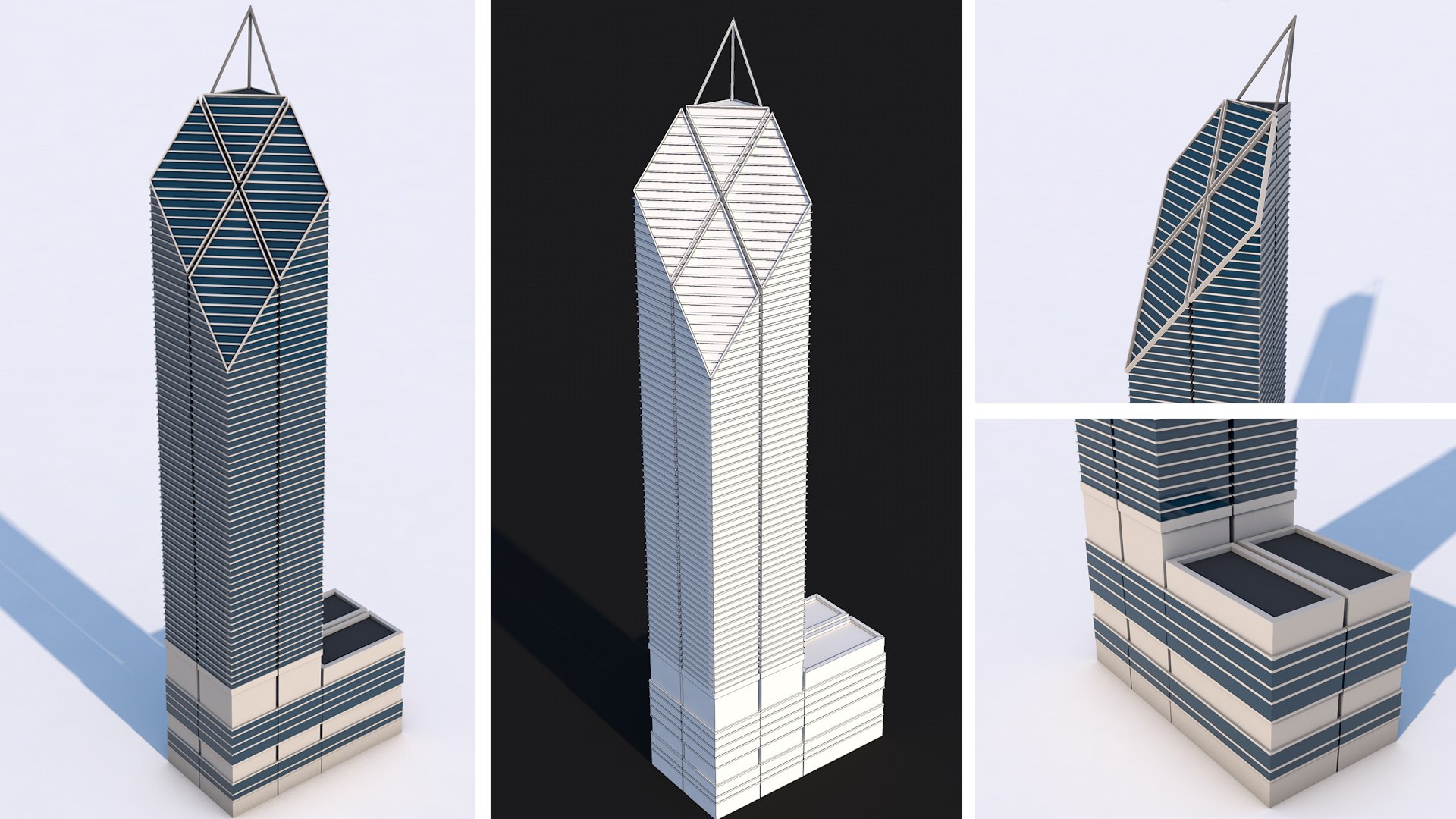 30 NYC Skyscrapers Buildings 3D Model - TurboSquid 2219207