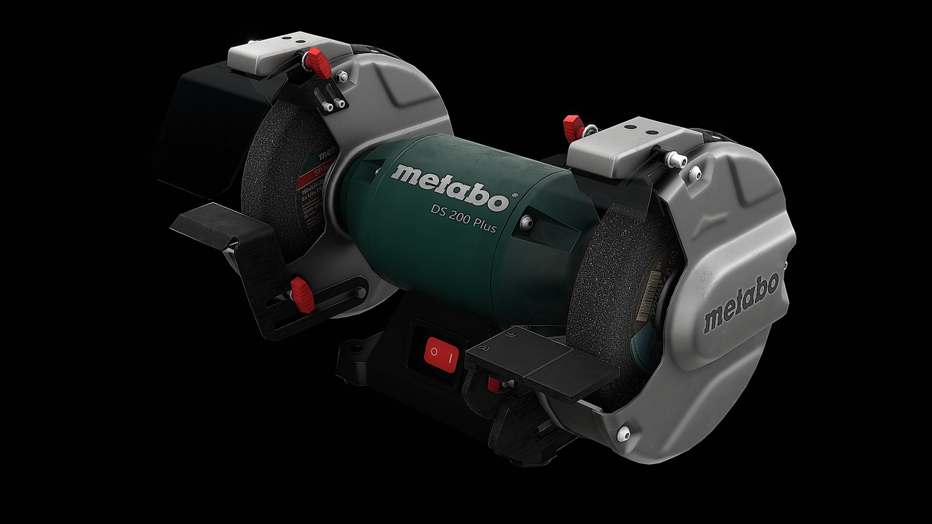 3D Bench Grinder Metabo DS 200 - TurboSquid 2366600