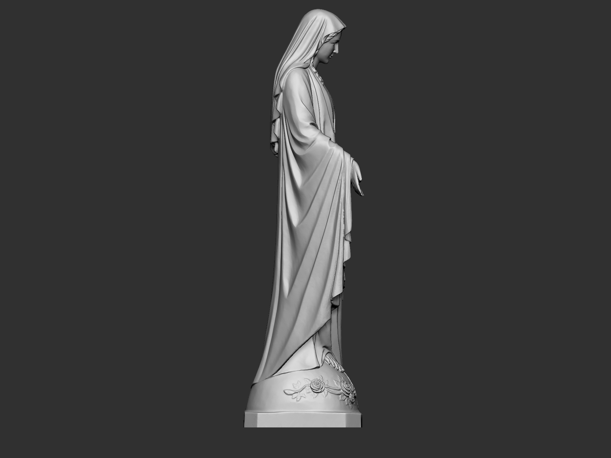 Virgin Mary 3D model - TurboSquid 1909089