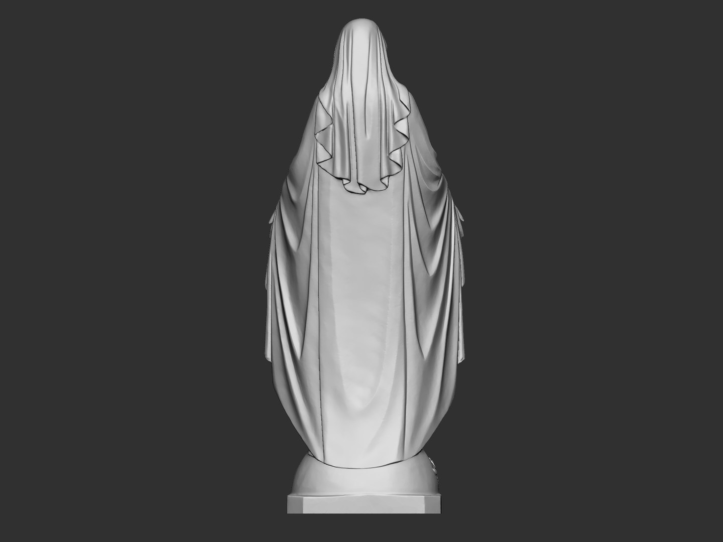 Virgin Mary 3D model - TurboSquid 1909089
