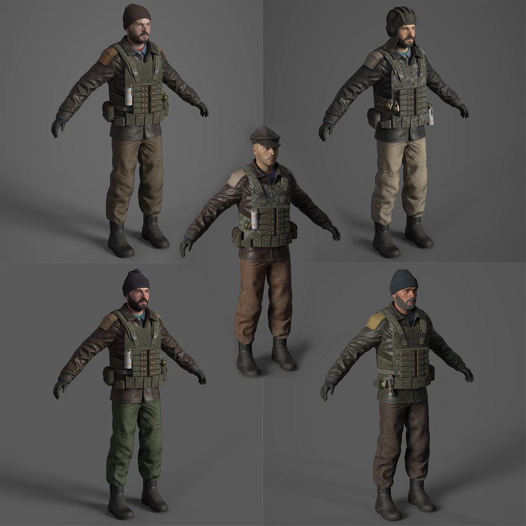 3D Terrorist Pack Model - TurboSquid 1221107