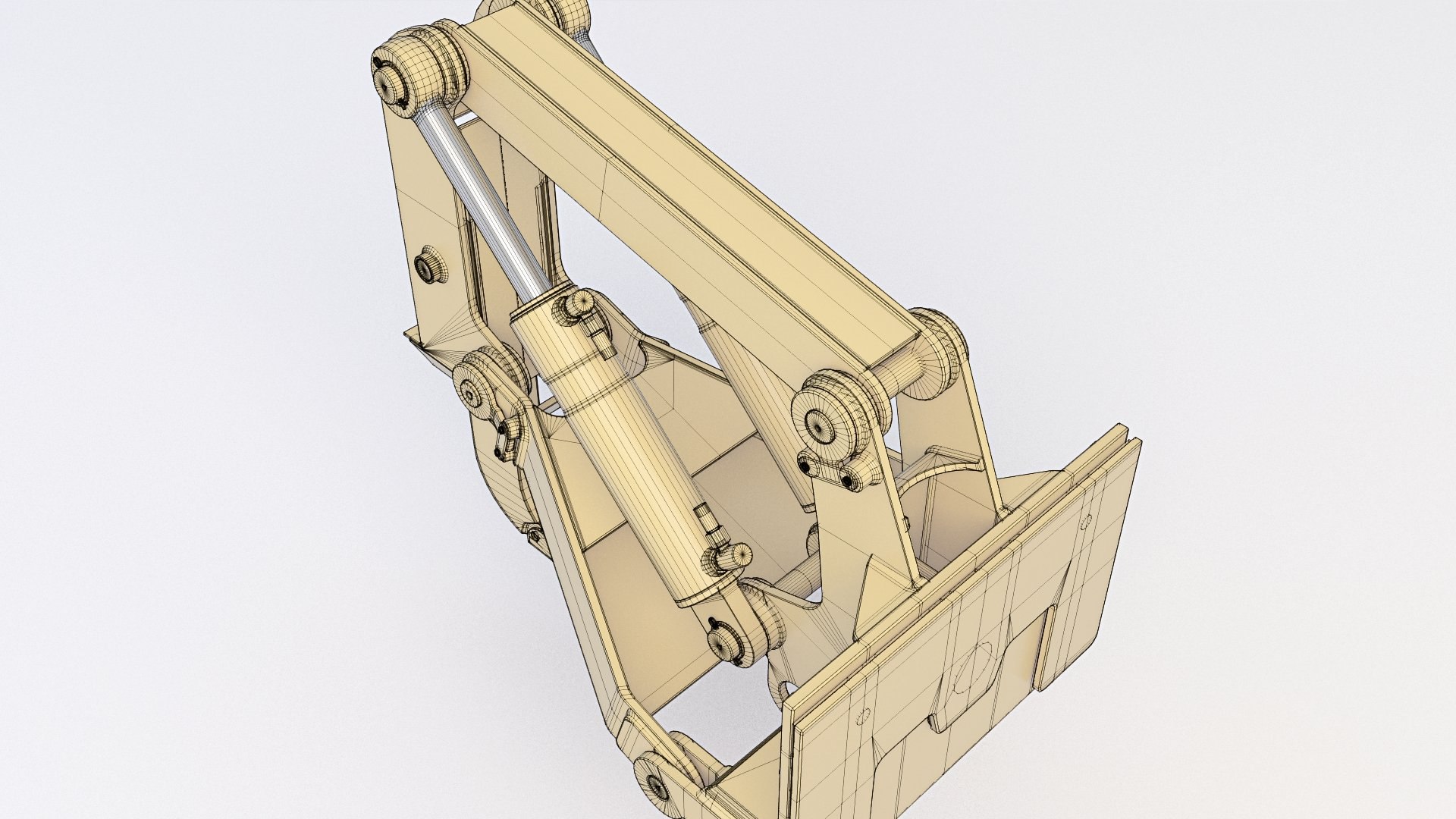 Ripper Bulldozer 3D Model - TurboSquid 1551410