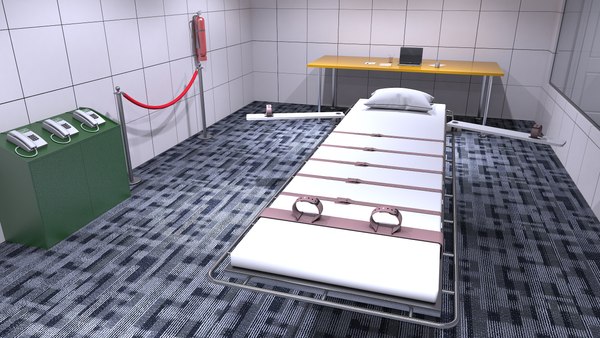 3D Execution Chamber model - TurboSquid 1738574