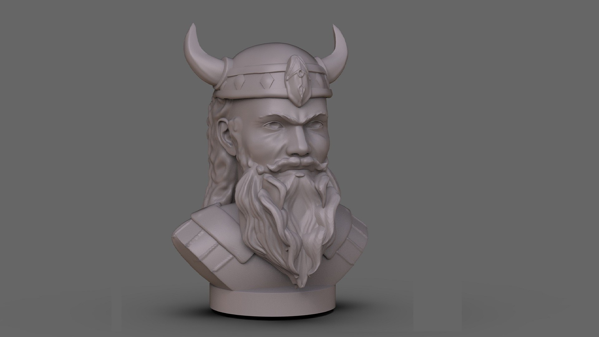 Viking Bust Model - TurboSquid 2130770