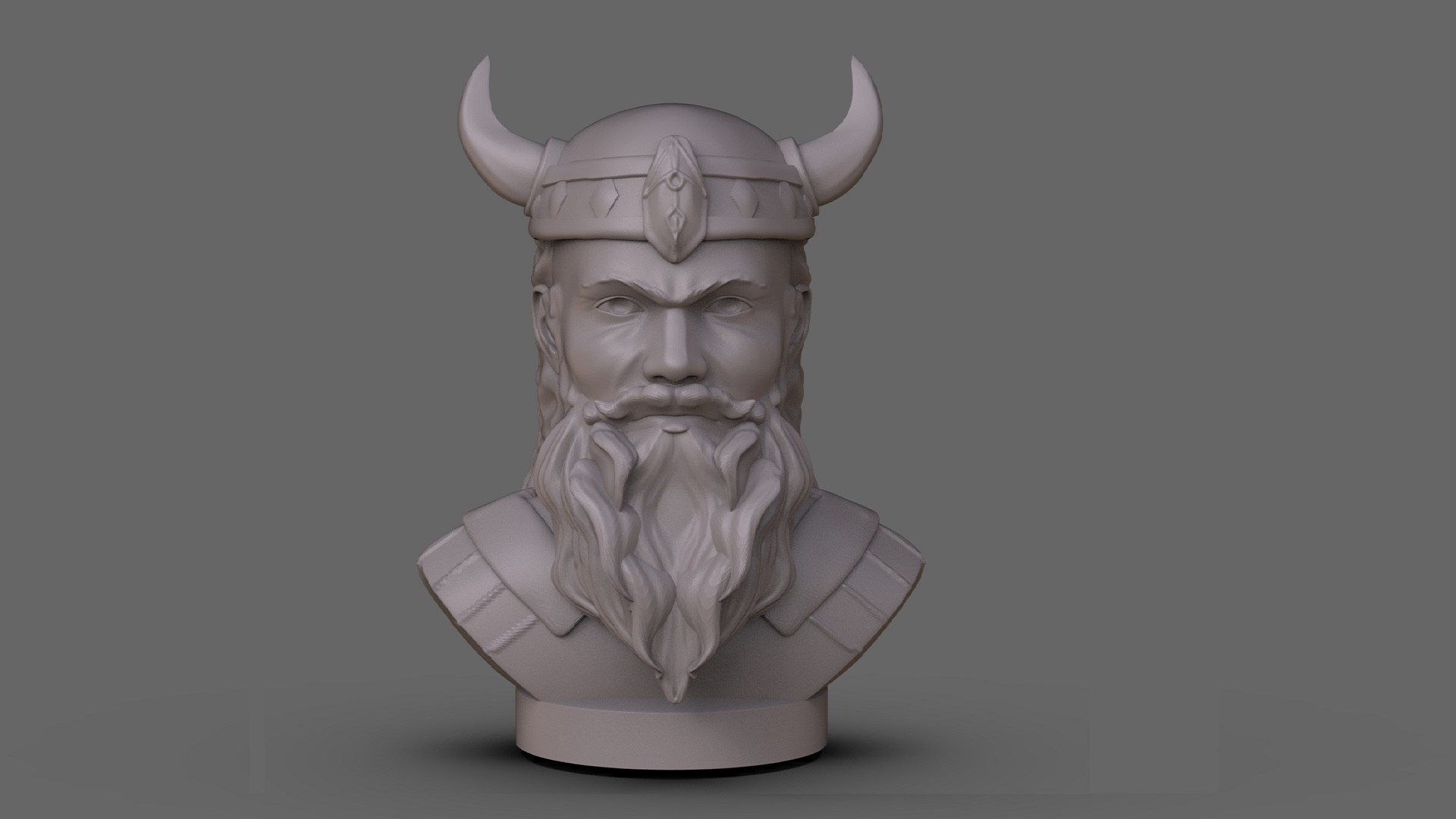 Viking Bust Model - TurboSquid 2130770