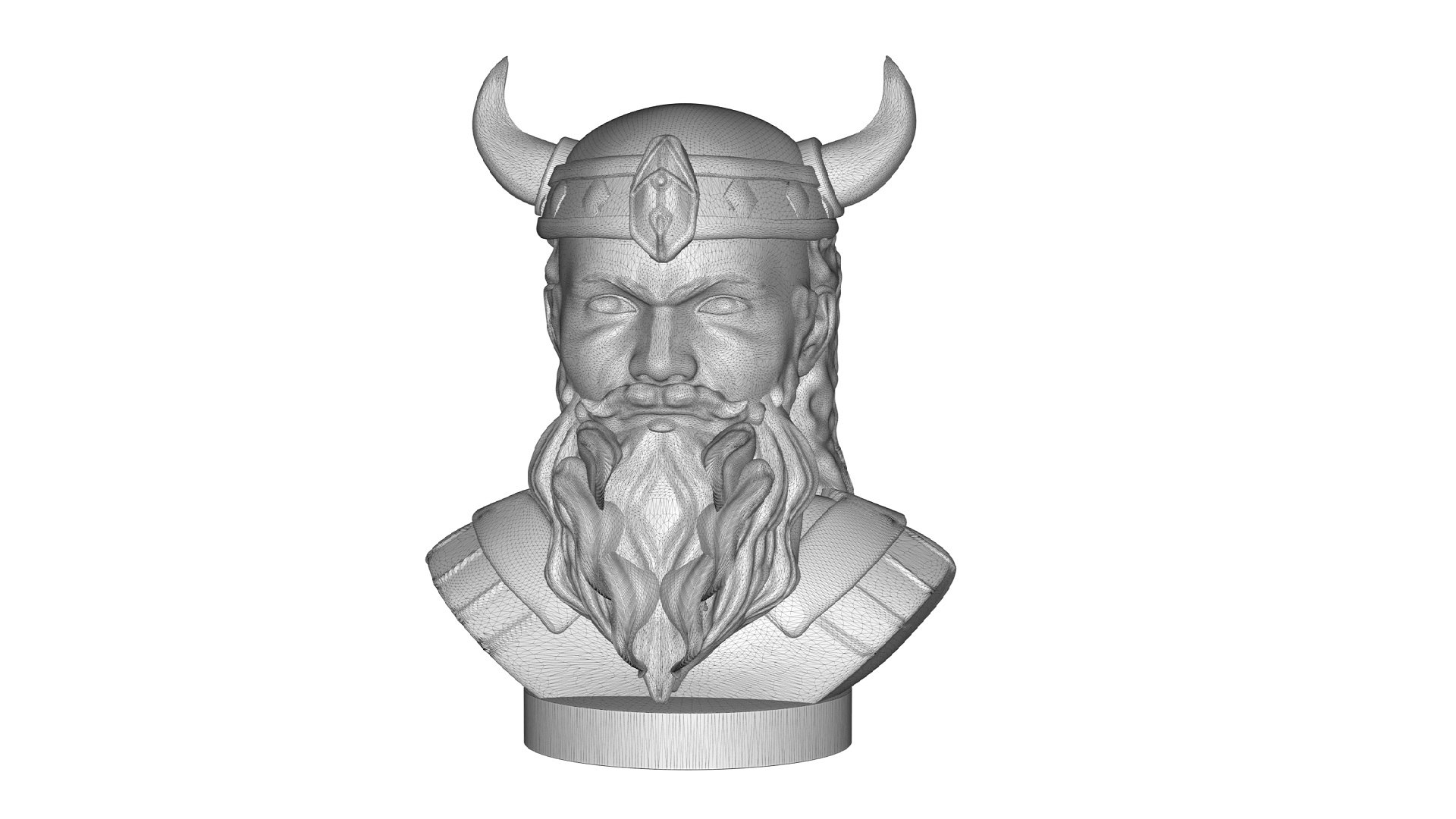Viking Bust Model - TurboSquid 2130770